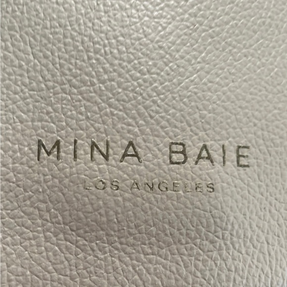 Mina Baie Los Angeles | Bags | Mina Baie Kinney Backpack Vegan Leather ...